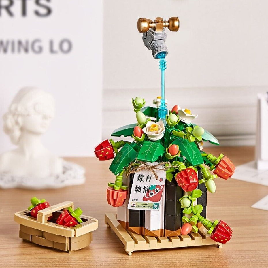 LOZ Mini Building Blocks Eternal Flower (686pcs) Mini Nano Blocks 1284 ...