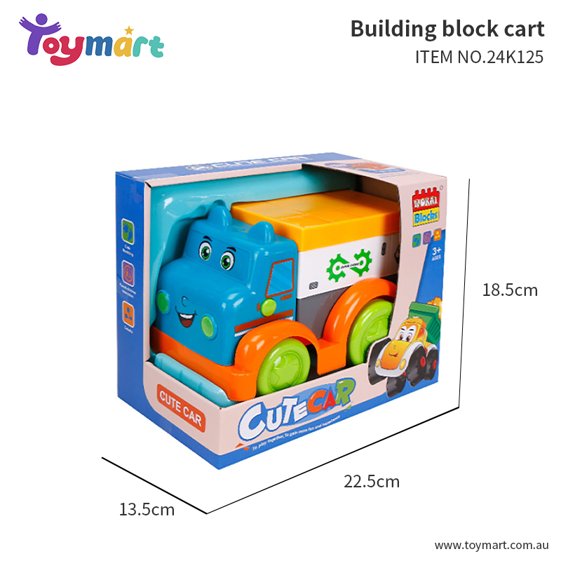 CuteCar DIY Urban Heavy Truck – Build, Play, and Learn – Toymart