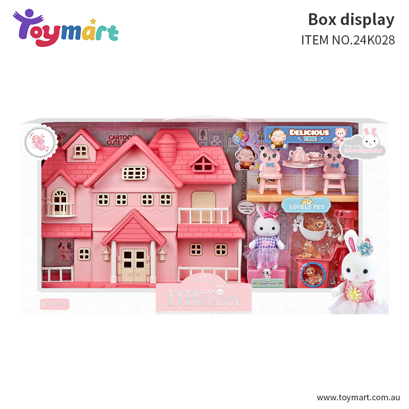 Dreamy Bunny Dollhouse Playset – toymart