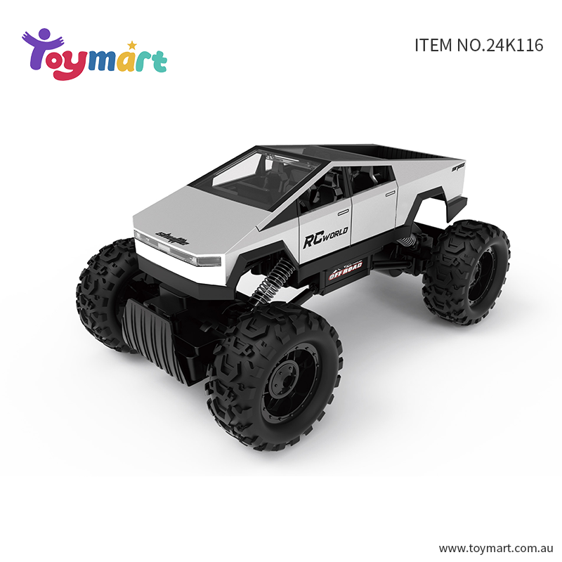 Toymart 1:14 Scale RC Cybertruck Off-Road Model – Tesla-Inspired Remot